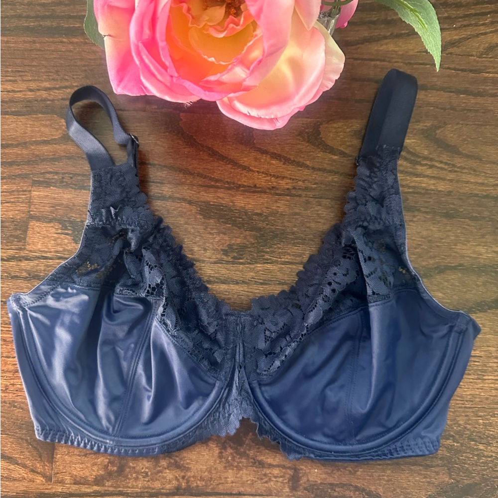 Delimira Lace Minimizer Bra, Size 34dd - Gem
